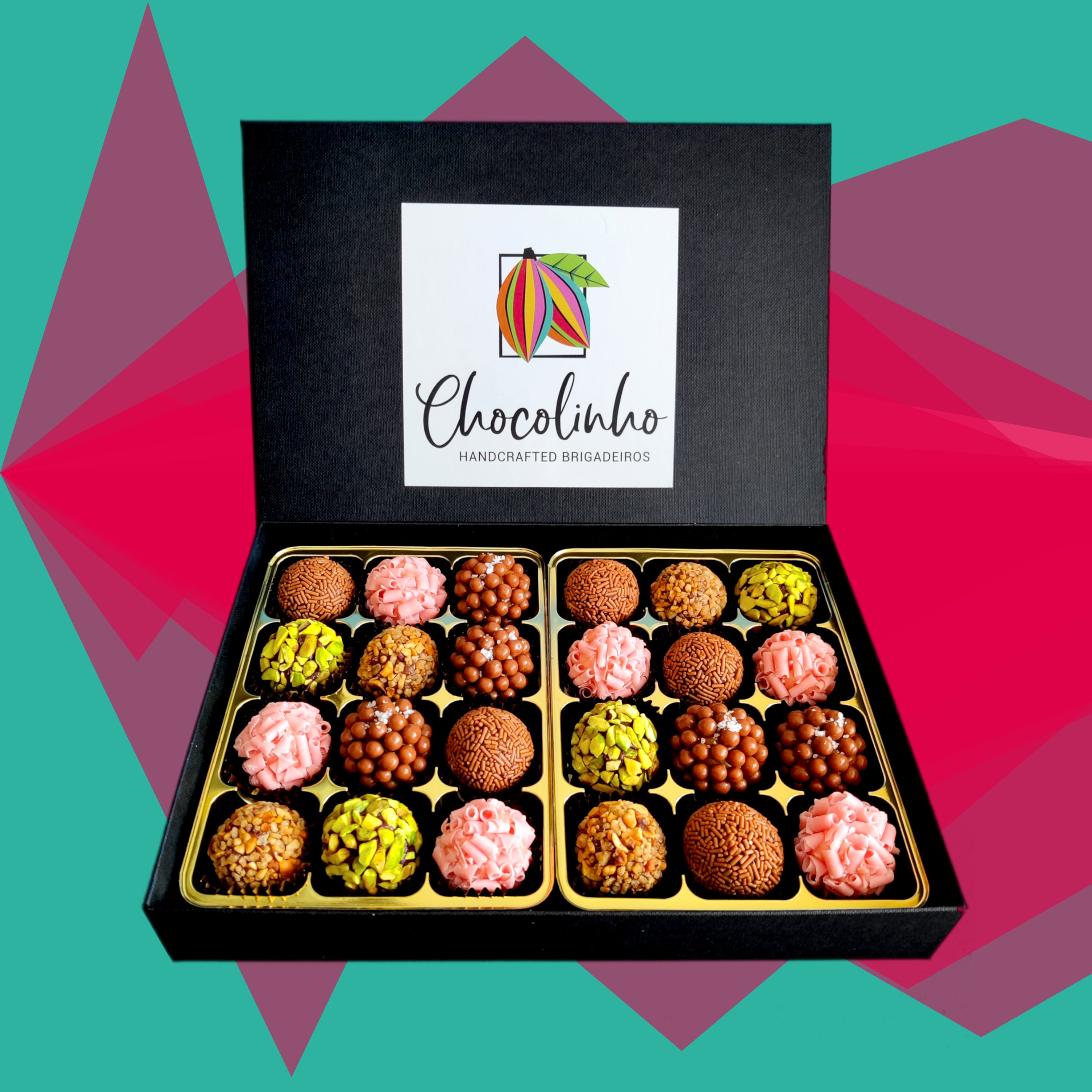 Brigadeiro Party Box 24pcs – Chocolinho